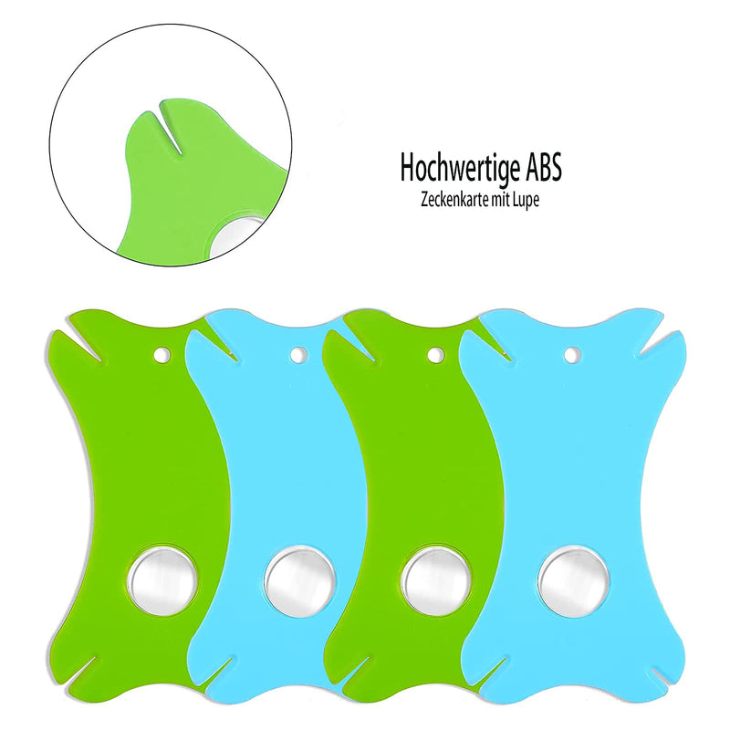 THESE tick map with magnifying glass, pack of 4 tick maps for people ...